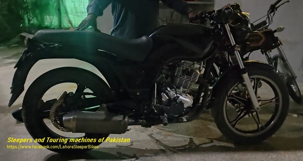 Suzuki GS150 Modified with Zongshen RX1 250CC Engine - Horsepower Pakistan