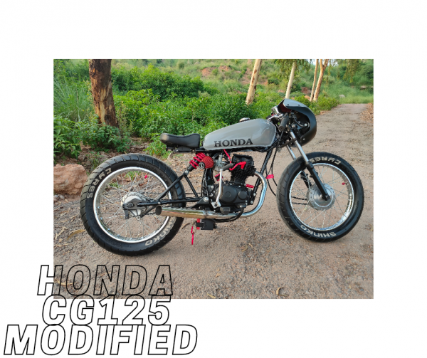 Honda CG125 Modified - Horsepower Pakistan