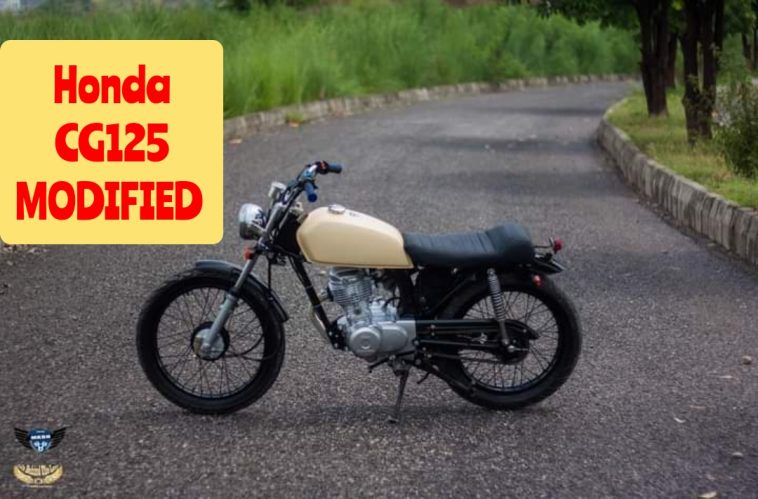 Honda CG125 Modified by MKBH Autos - Horsepower Pakistan