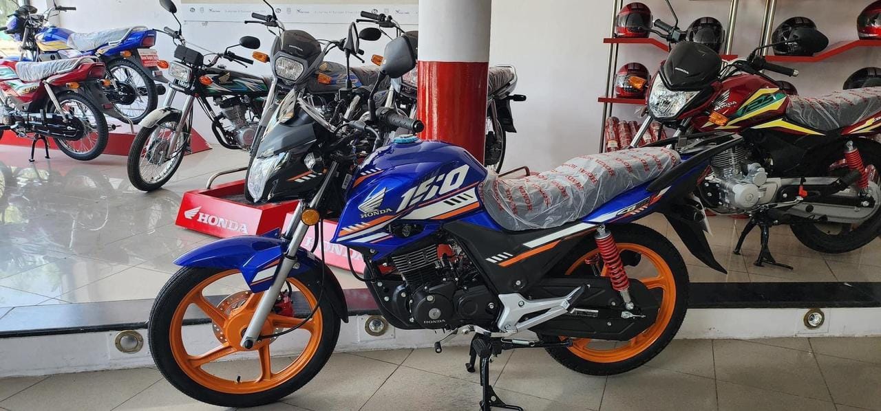 Honda launched BLUE CB150F - Horsepower Pakistan