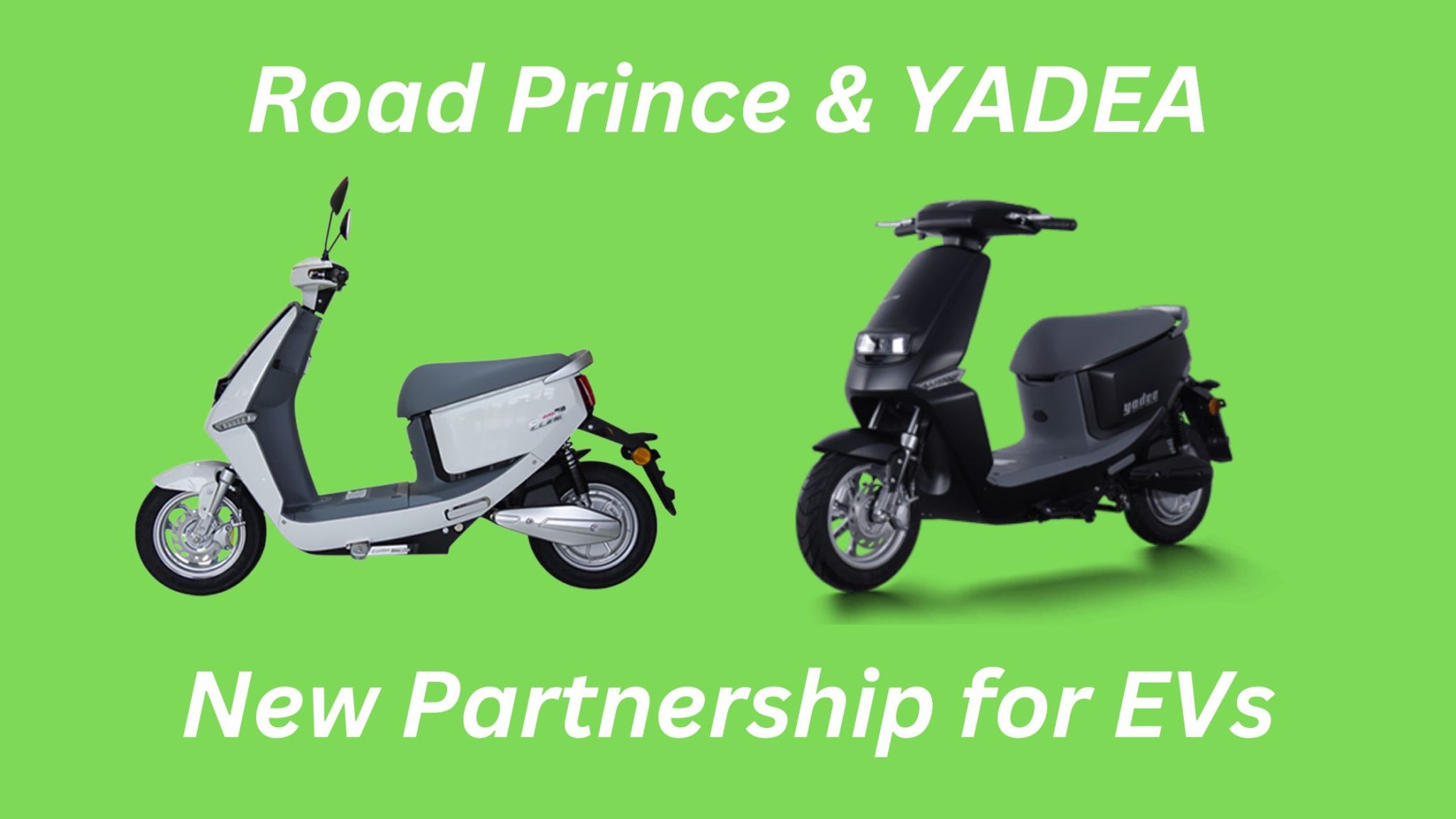Road Prince & Yadea Will Make EV Bikes In Pakistan! - Horsepower Pakistan
